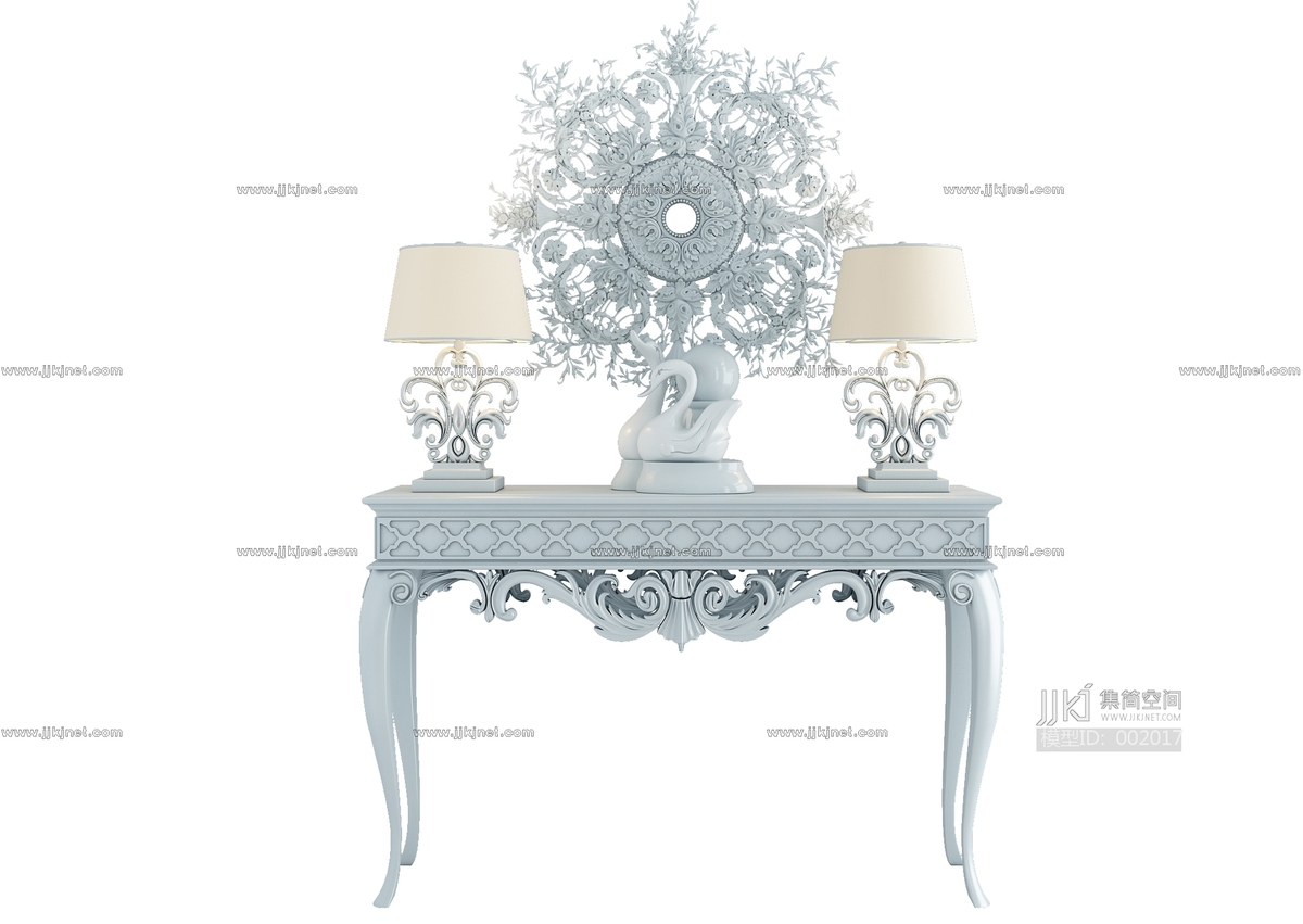 06-319案几3d模型下载-【集简空间】「每日更新」