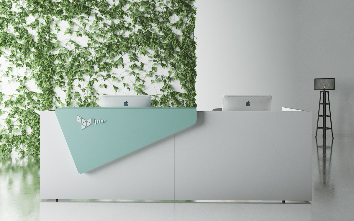 现代服务台3d模型下载-【集简空间】「每日更新」