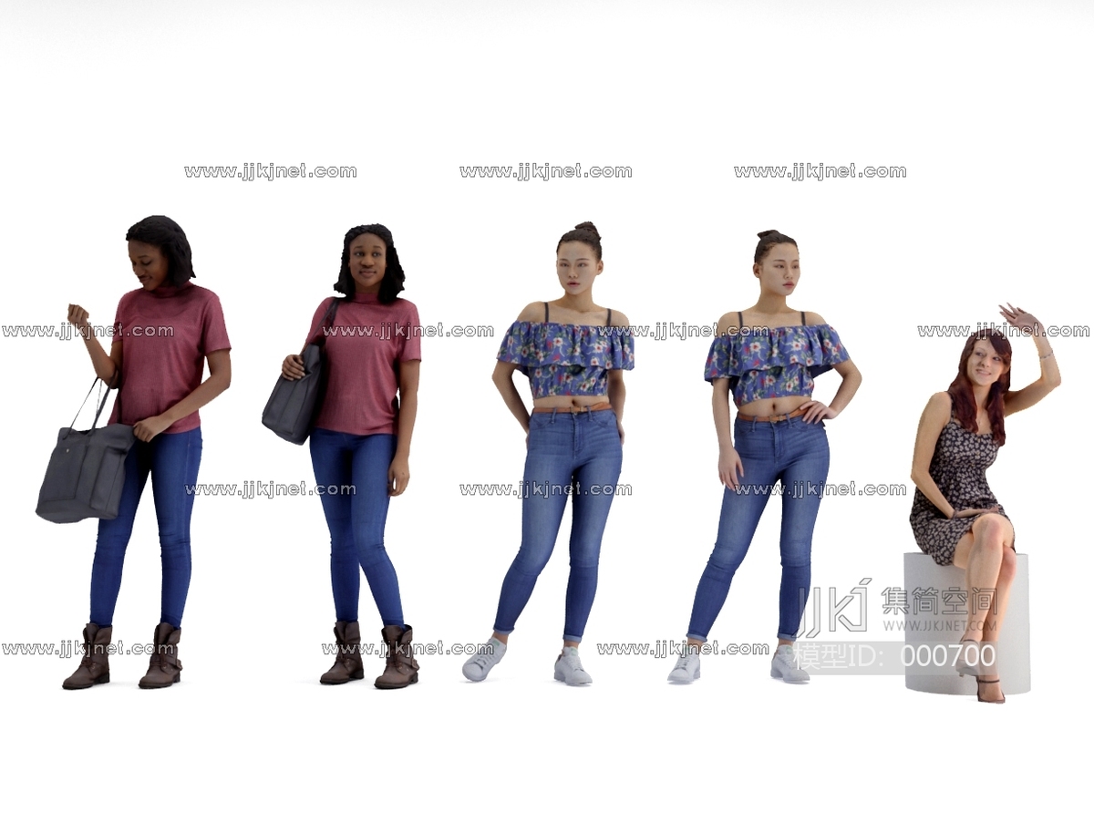 人物12-283d模型下载-【集简空间】「每日更新」