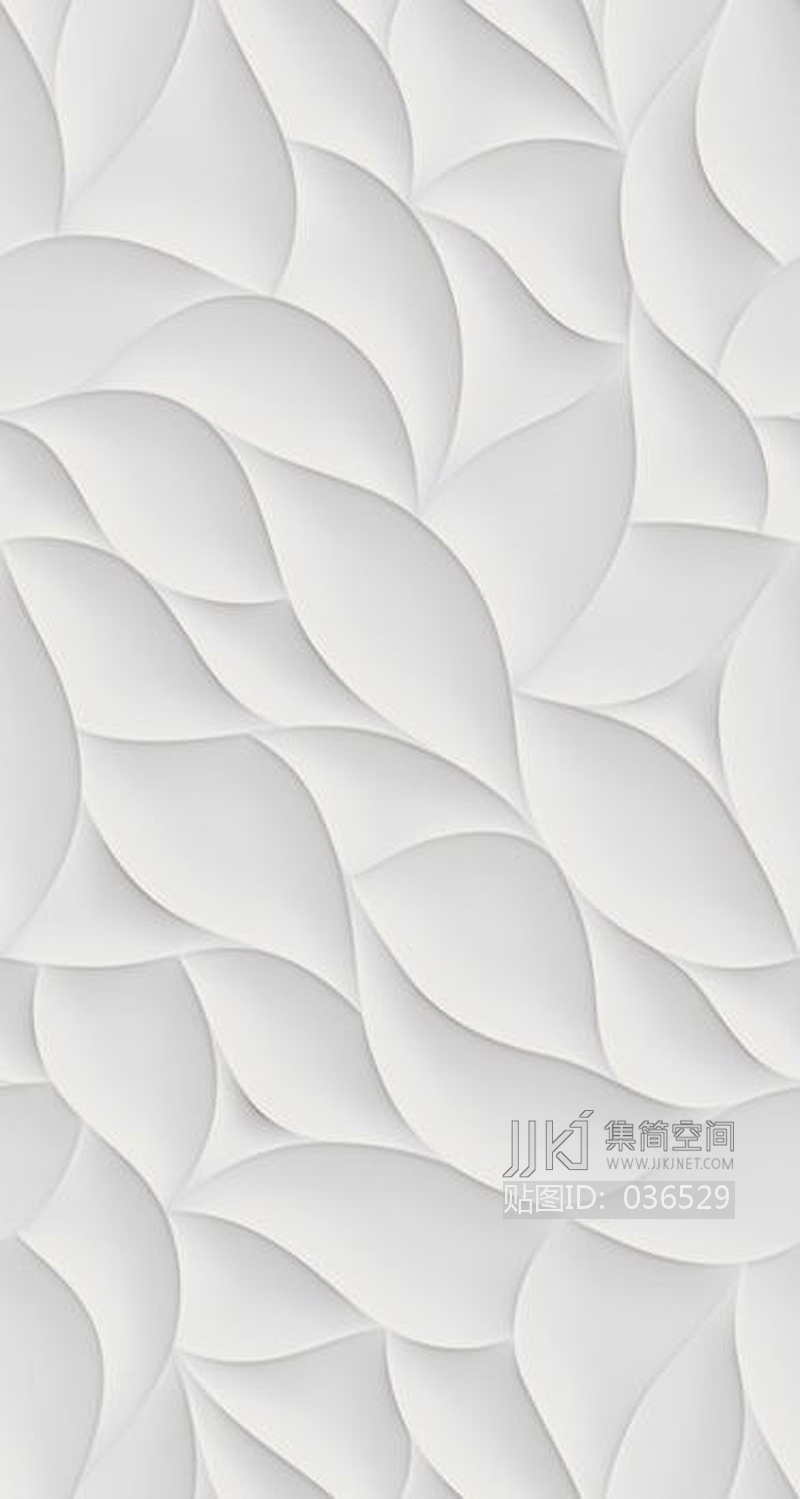 肌理墙面肌理漆波浪板 4 【集简空间】3d模型su模型贴图草图模型「免费下载每日更新」