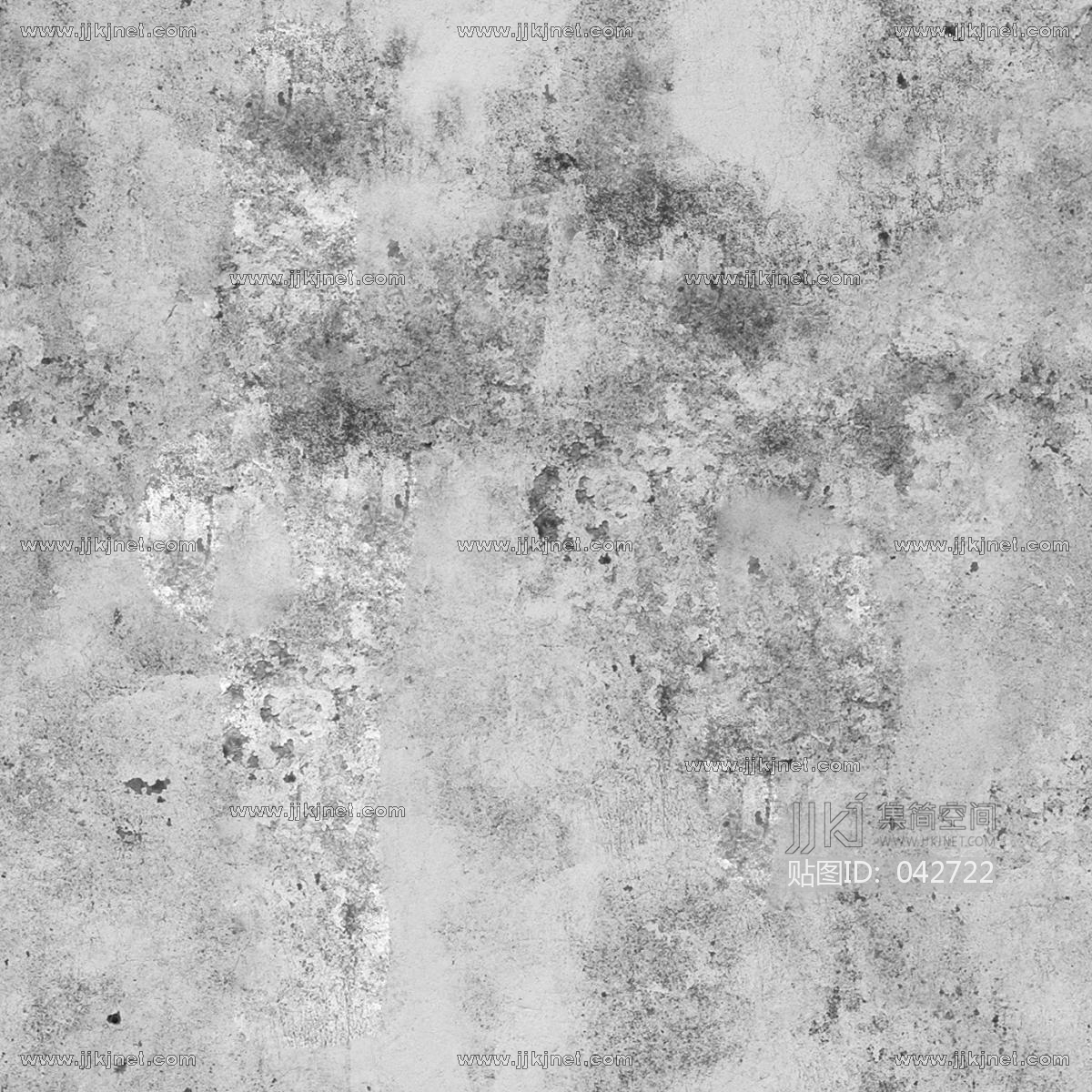 脏旧墙面地面黑白凹凸纹理贴图 4 【集简空间】3d模型su模型贴图草图模型「免费下载每日更新」