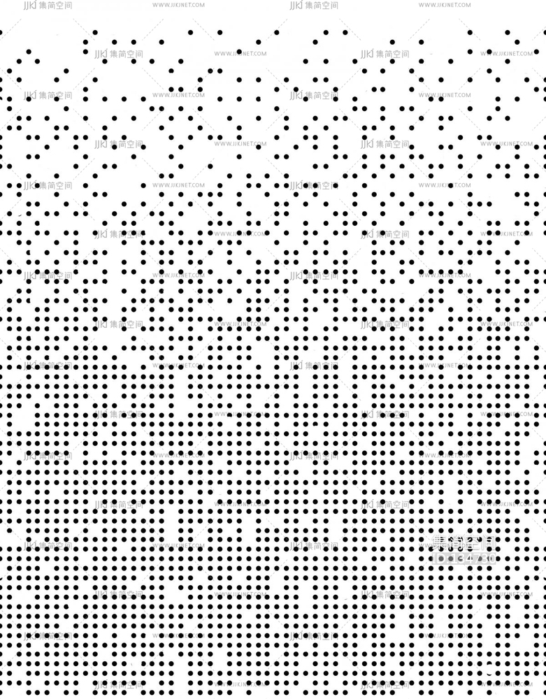 渐变穿孔板冲孔板材质贴图下载 【集简空间】「每日更新」